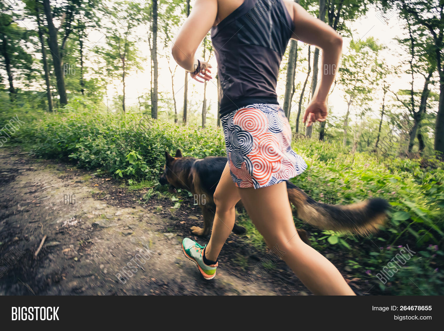 Trail Running Athletic Image & Photo (Free Trial) | Bigstock