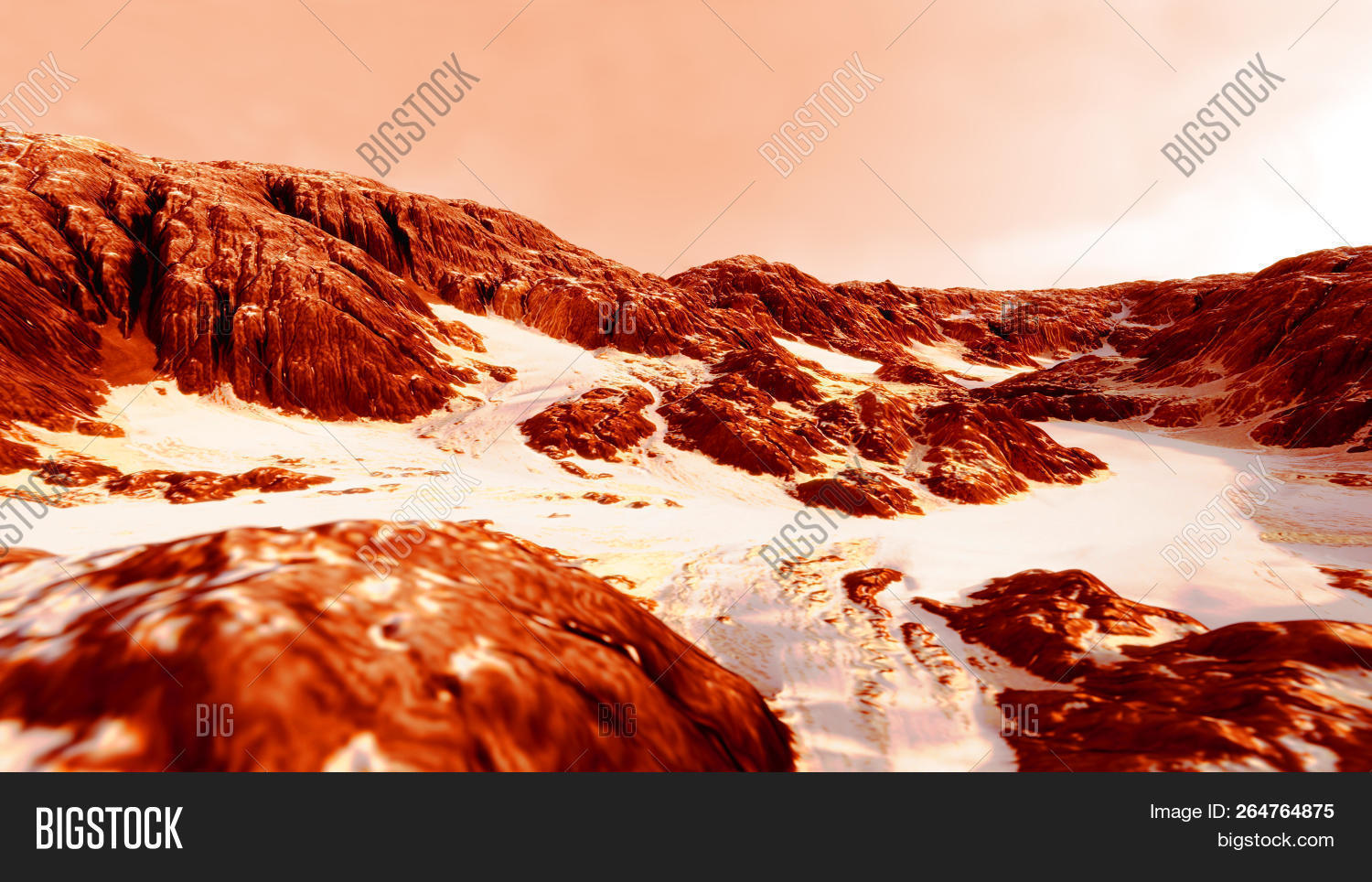 Mars He Fourth Planet Image & Photo (Free Trial) | Bigstock