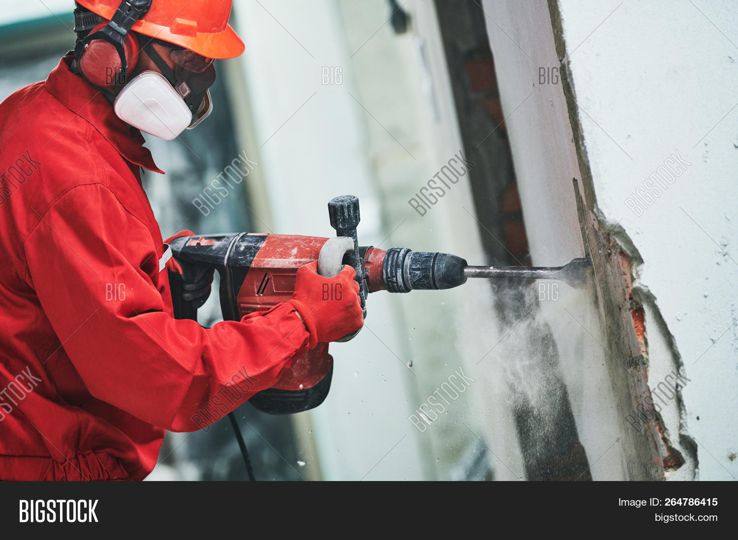 Worker Demolition Image & Photo (Free Trial) | Bigstock