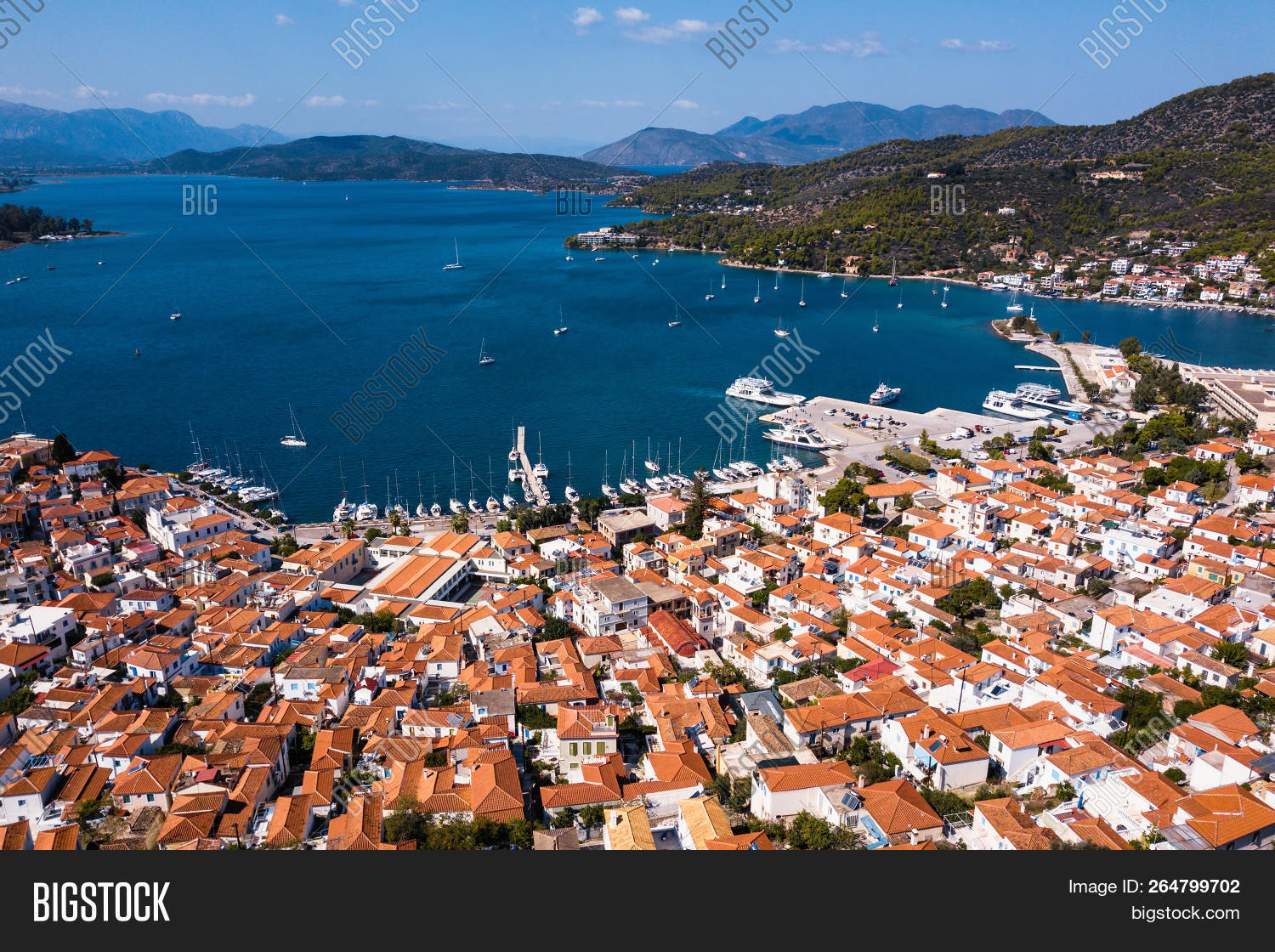 Top View Harbor Image & Photo (Free Trial) | Bigstock