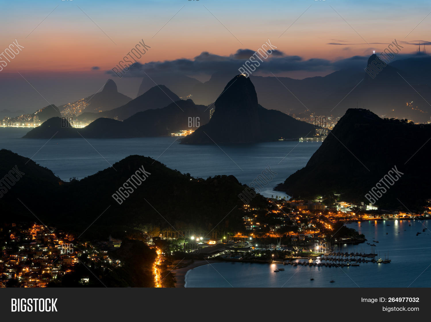 Night View Niteroi Rio Image & Photo (Free Trial) | Bigstock