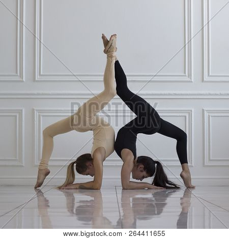 2 Girls Doing Backbend Image & Photo (Free Trial) | Bigstock