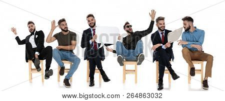 Poses Same Young Man Image & Photo (Free Trial) | Bigstock