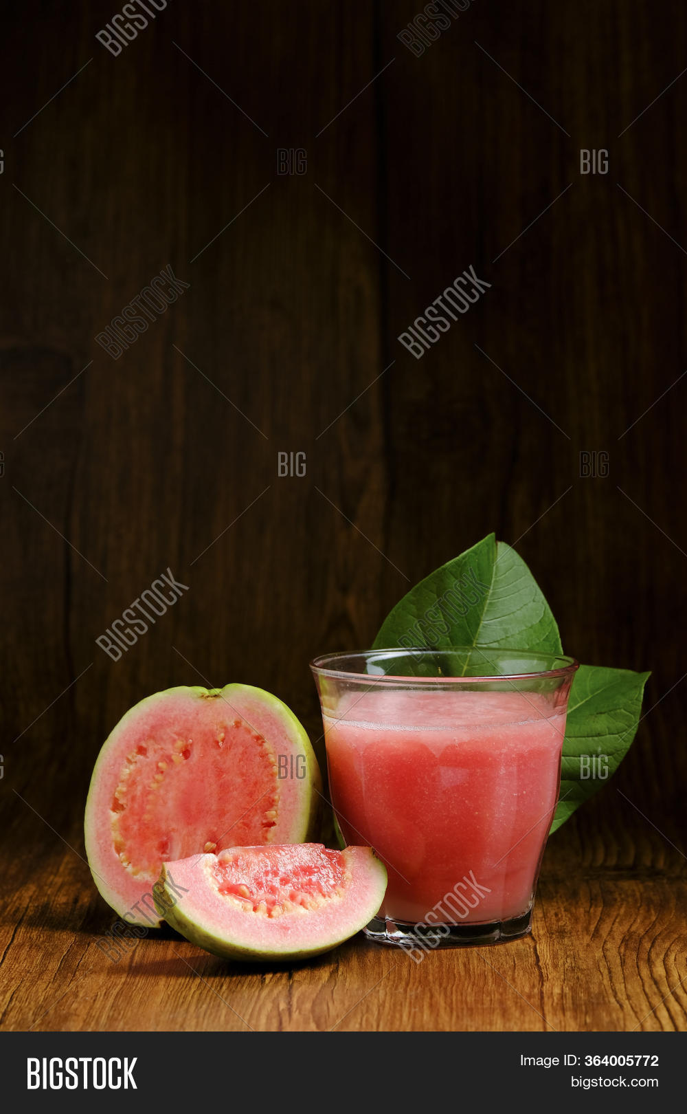 Red Guava Juice Served Image & Photo (Free Trial) | Bigstock