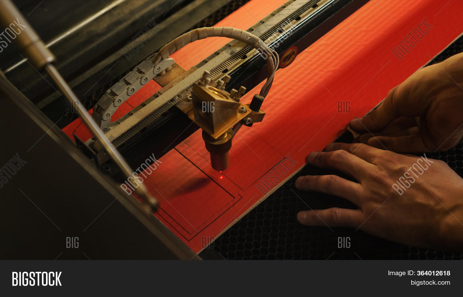 Laser Cutting Beam Image & Photo (Free Trial) | Bigstock