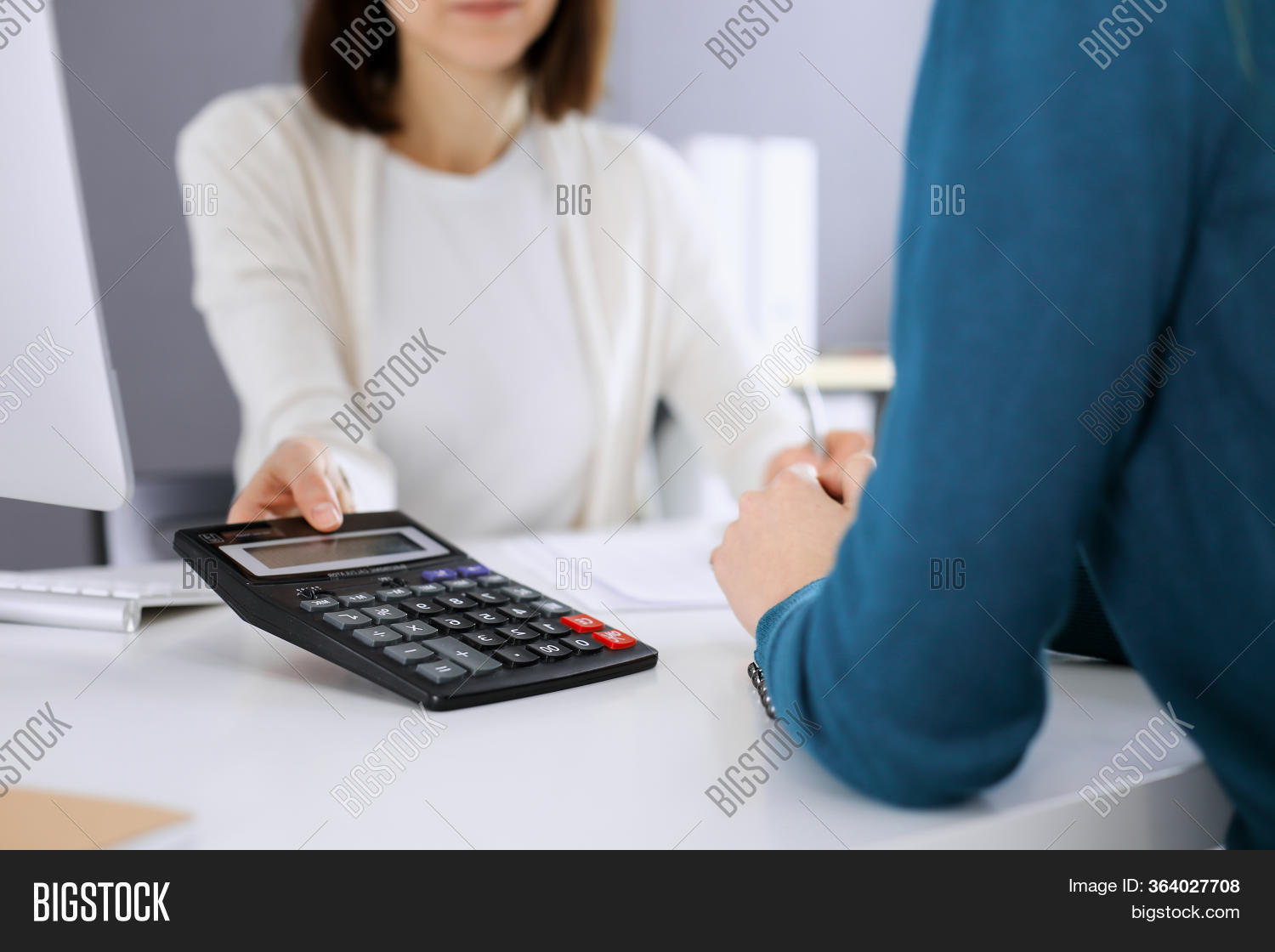 Accountant Checking Image & Photo (Free Trial) | Bigstock