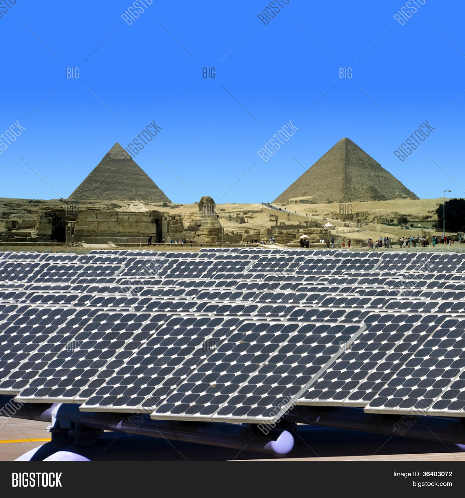 Solar Panels Egypt Image & Photo (Free Trial) | Bigstock
