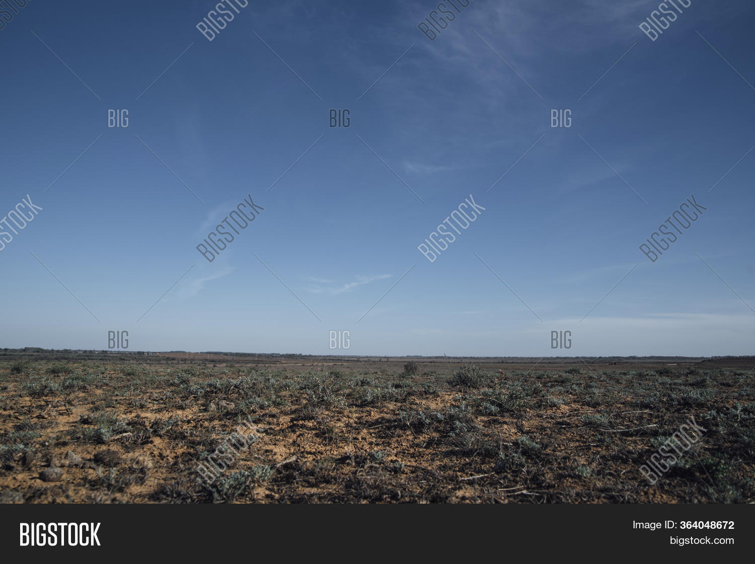 Steppe Landscape. Image & Photo (Free Trial) | Bigstock