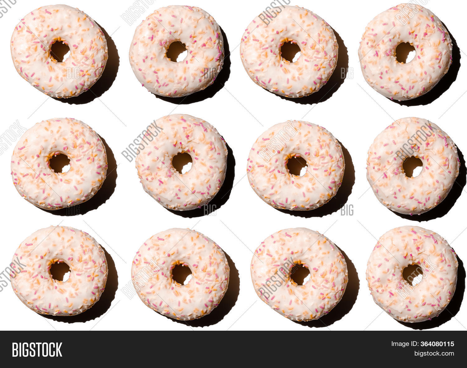 Doughnuts Pink Glaze Image & Photo (Free Trial) | Bigstock