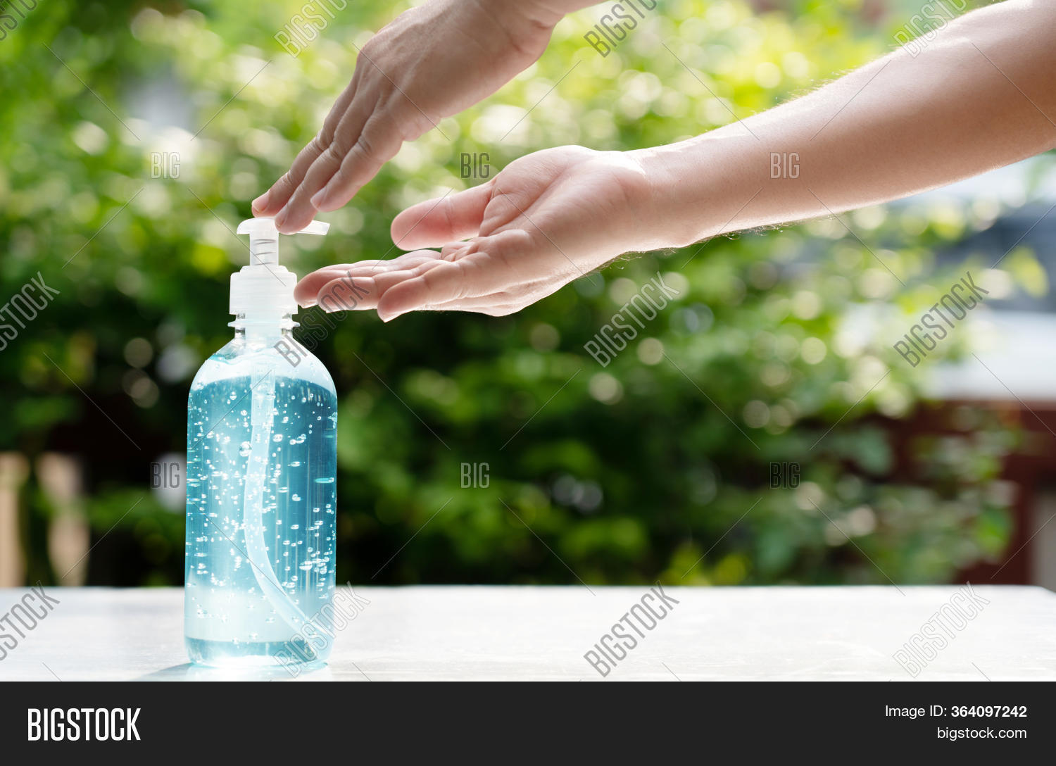 Alcohol Gel Used Wash Image & Photo (Free Trial) | Bigstock