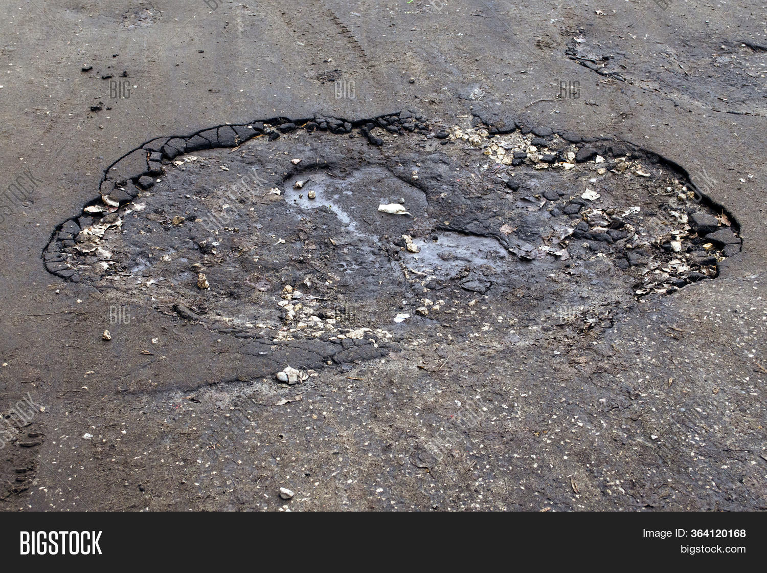 Pit Asphalt Mud Bottom Image & Photo (Free Trial) | Bigstock