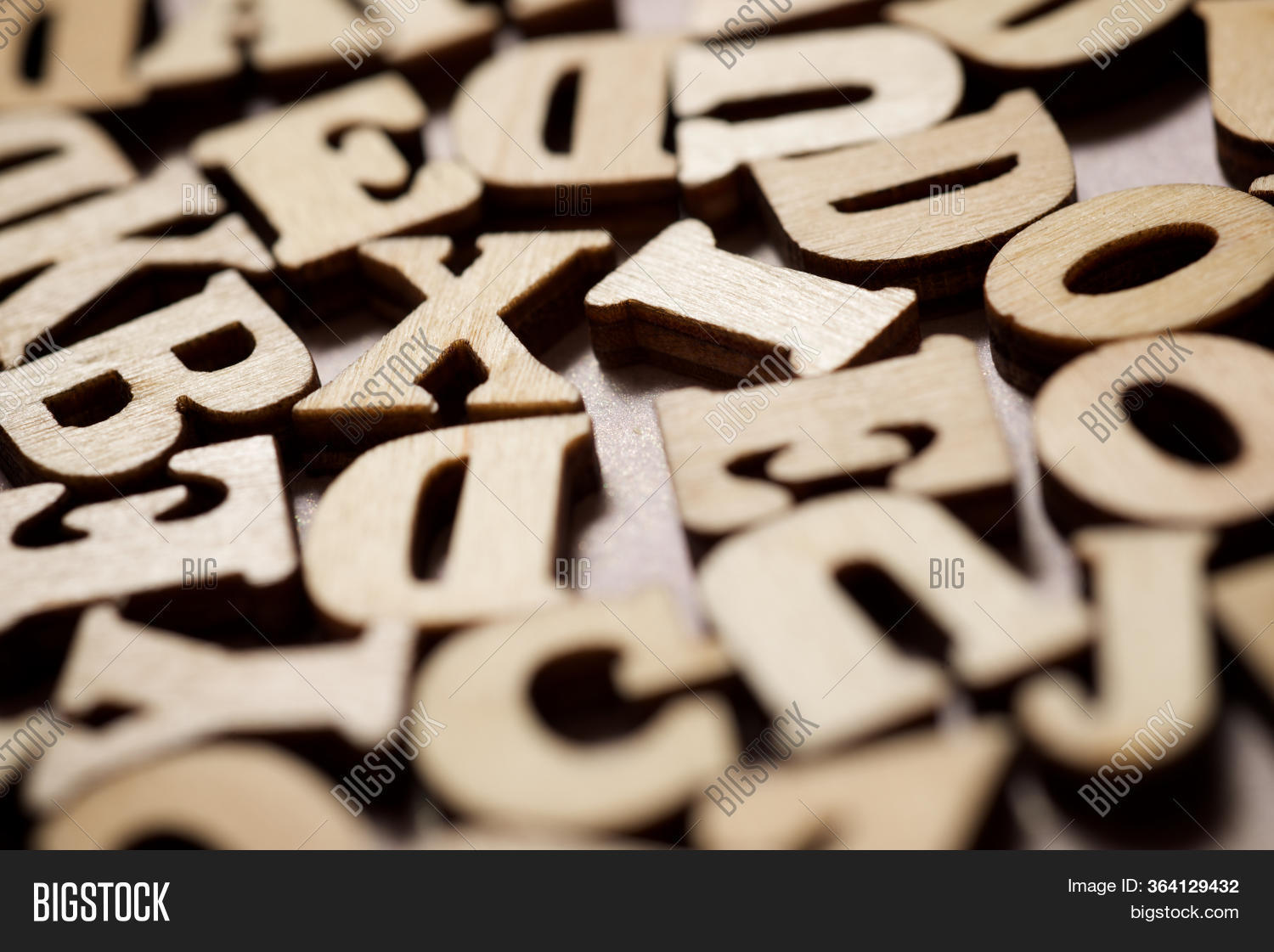 Wood Letters On Table Image & Photo (Free Trial) | Bigstock