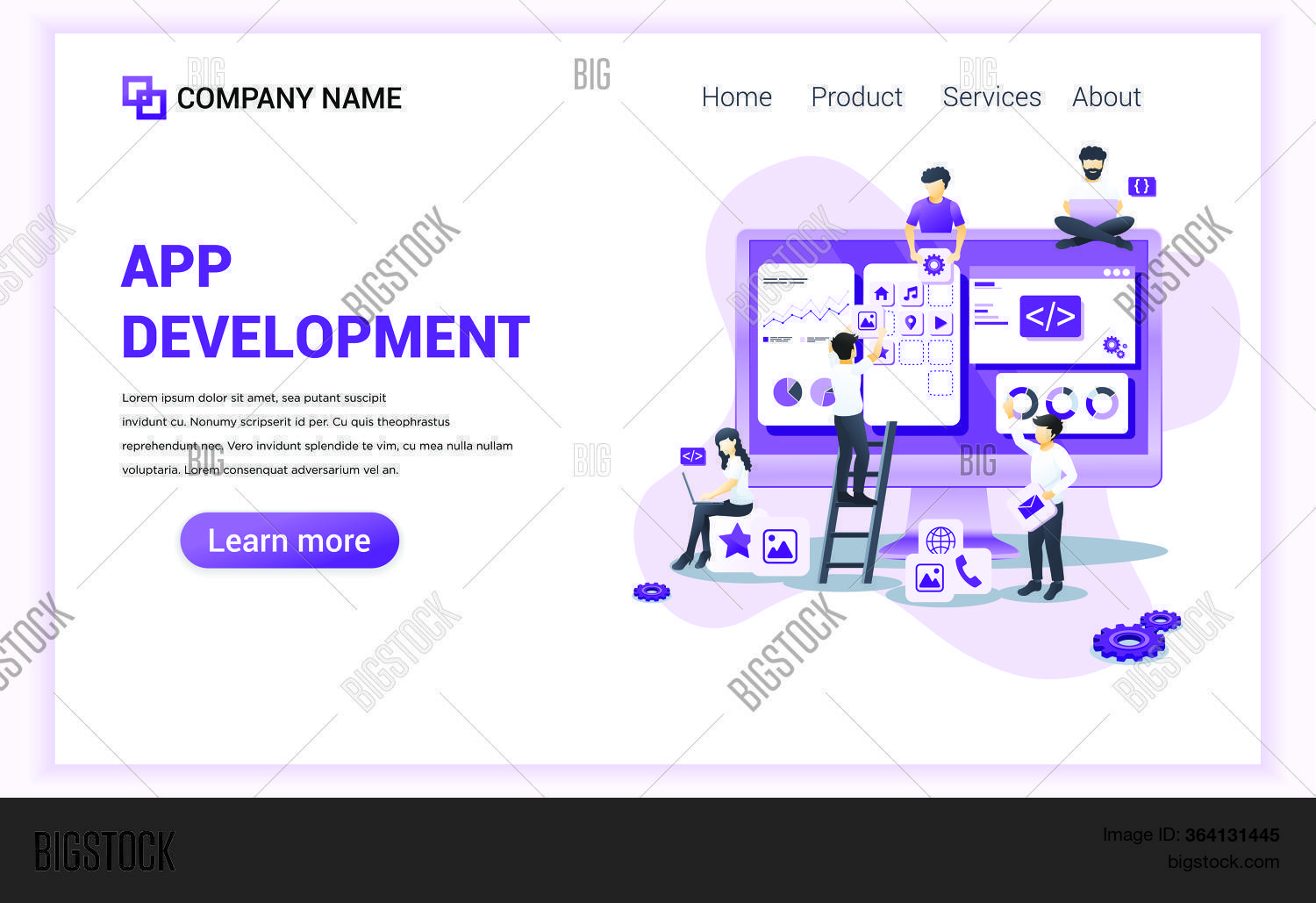 Modern Flat Design Vector & Photo (Free Trial) | Bigstock