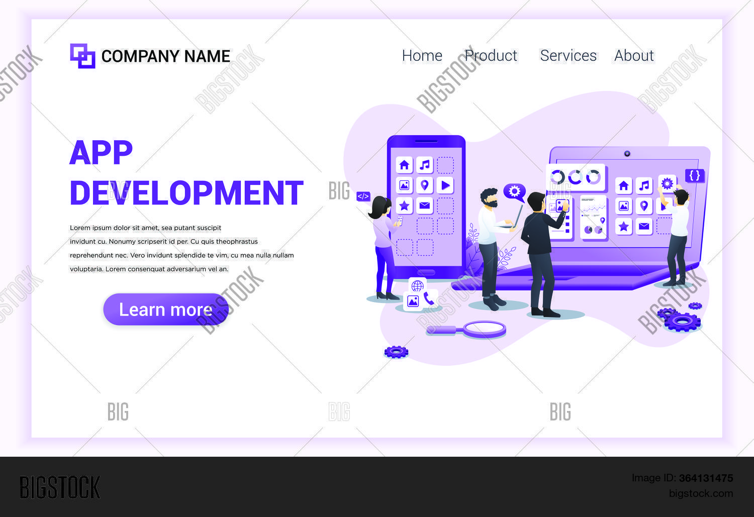 Modern Flat Design Vector & Photo (Free Trial) | Bigstock