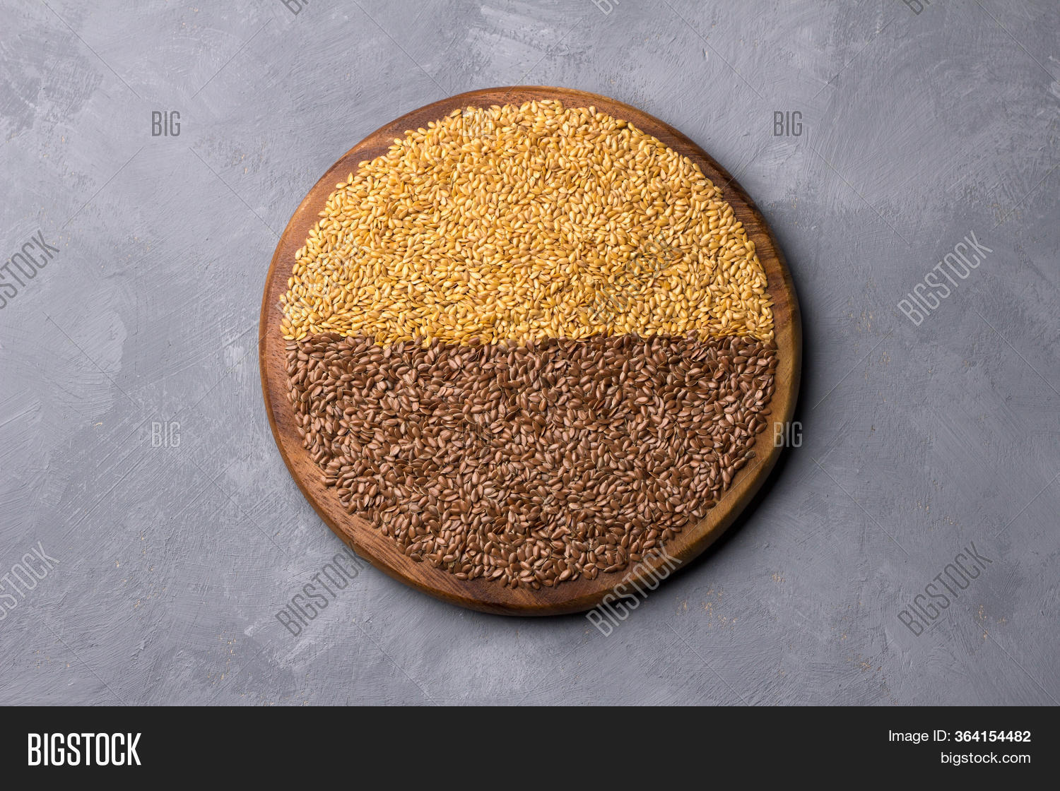 Golden Brown Flax Image & Photo (Free Trial) | Bigstock