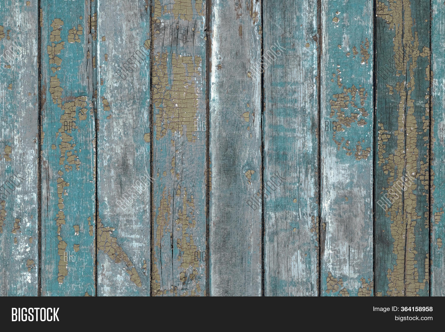 Old Wooden Blue Slats Image & Photo (Free Trial) | Bigstock