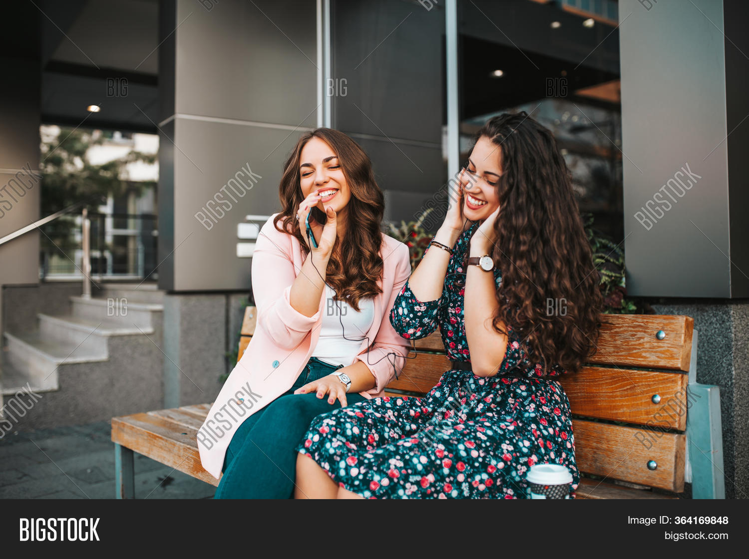 Two Happy Friends Image & Photo (Free Trial) | Bigstock