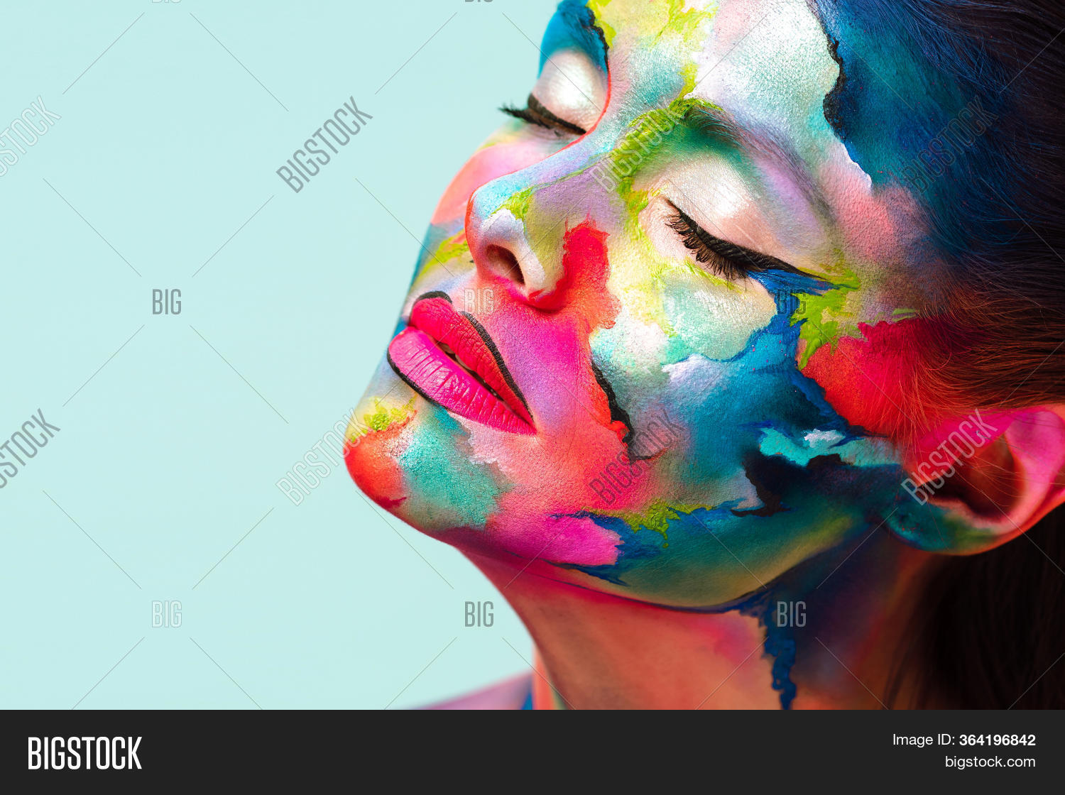 Face Art Creative Image & Photo (Free Trial) | Bigstock