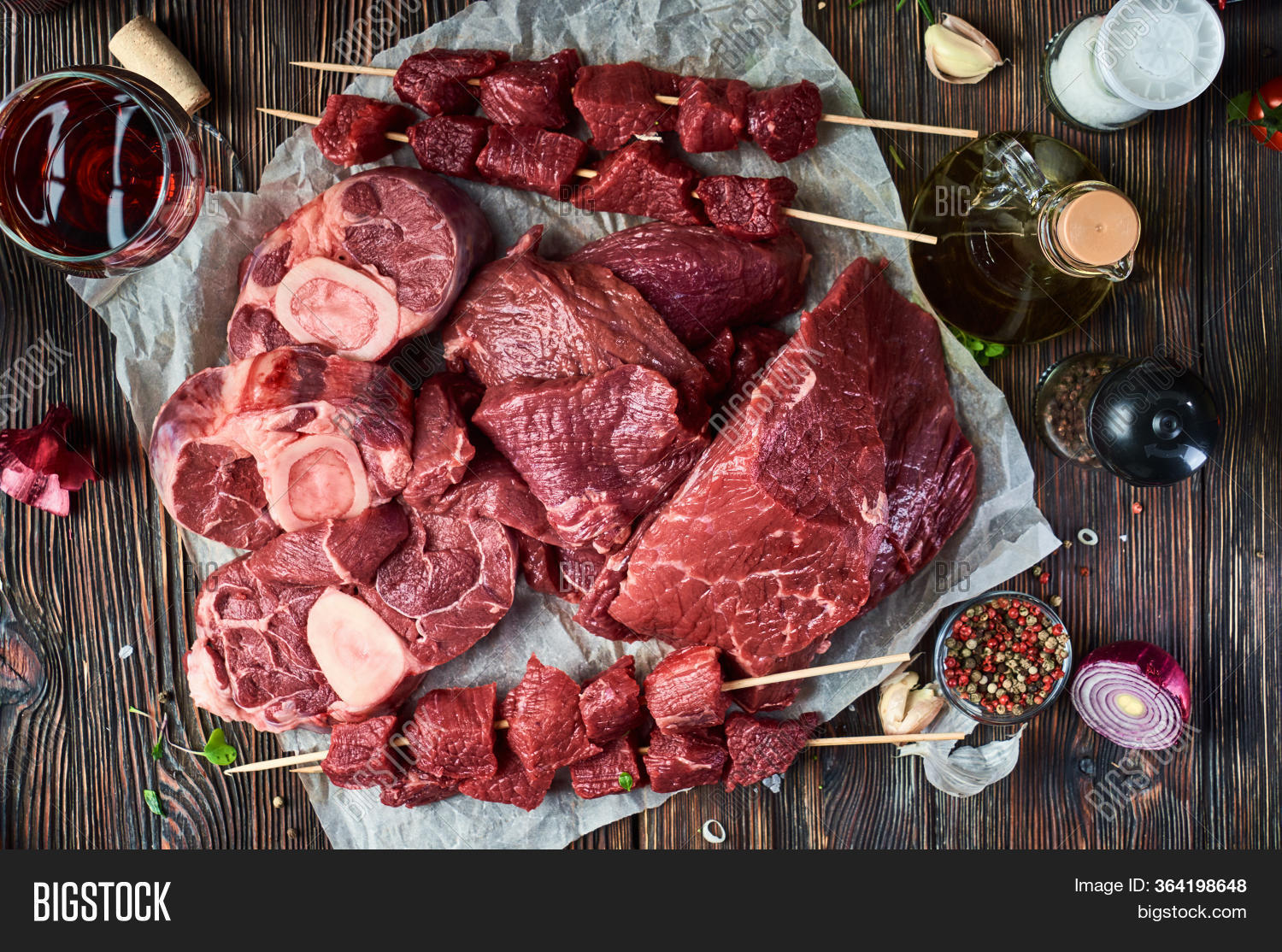 Various Fresh Meats - Image & Photo (Free Trial) | Bigstock
