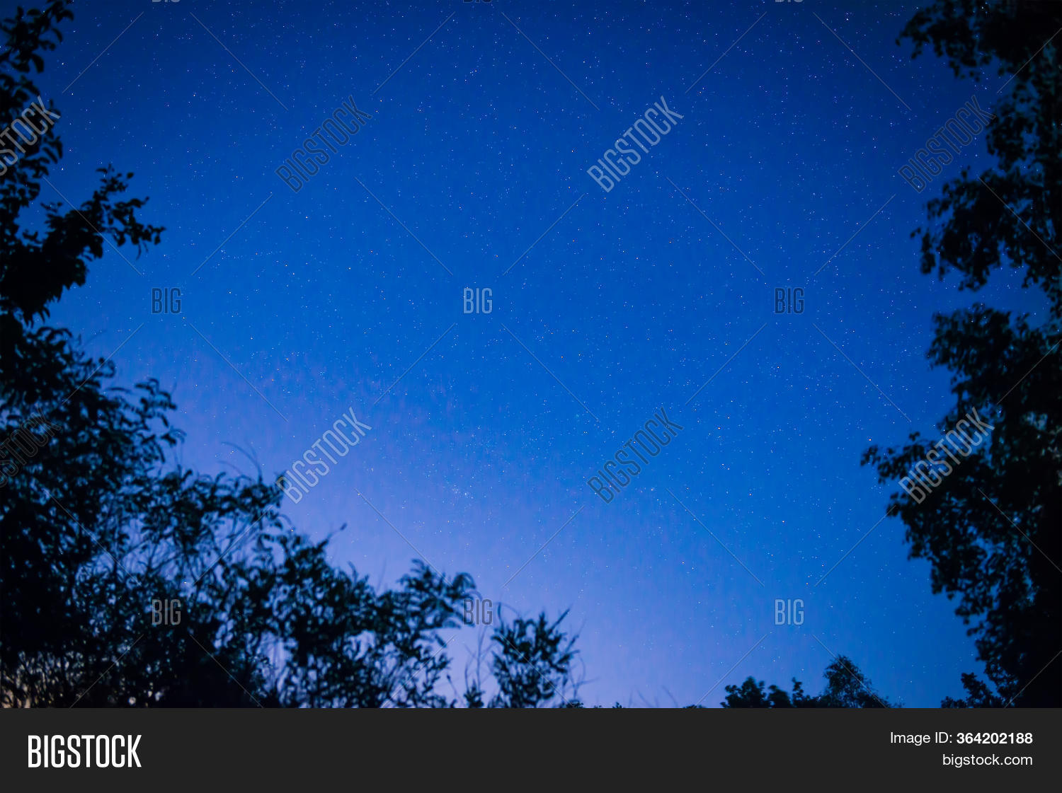 Night Dark Blue Sky Image & Photo (Free Trial) | Bigstock