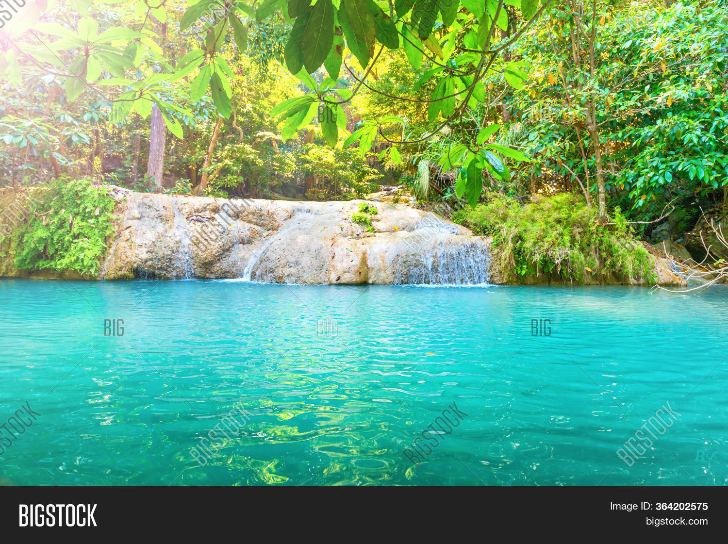 Tropical Waterfall Image & Photo (Free Trial) | Bigstock