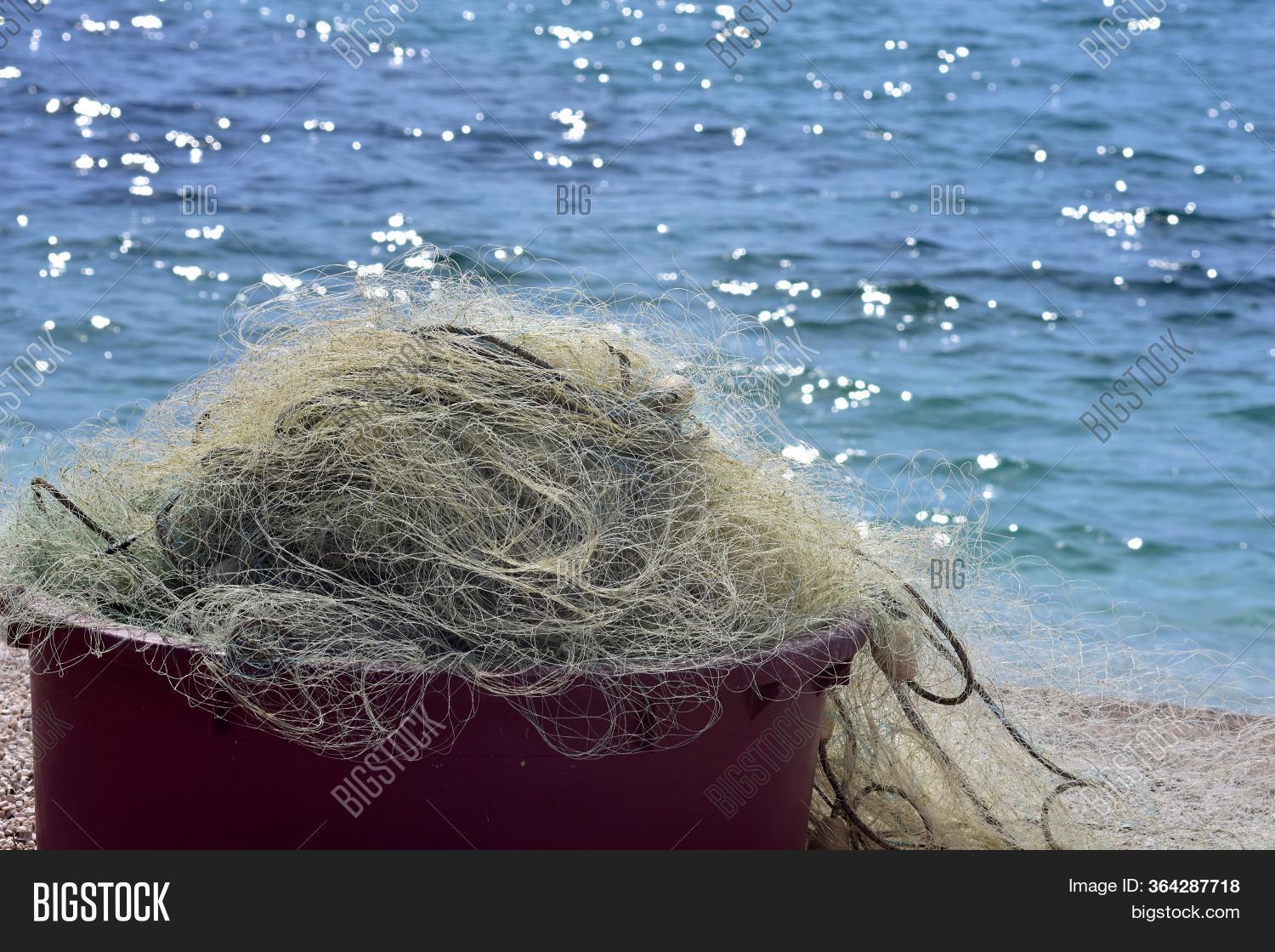 Close View Fishing Net Image & Photo (Free Trial) | Bigstock