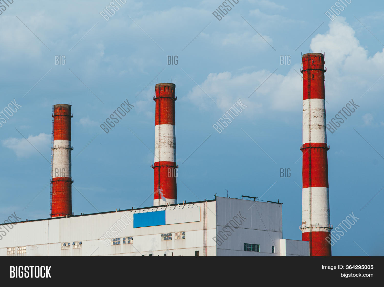 Factory Releases Smoke Image & Photo (Free Trial) | Bigstock