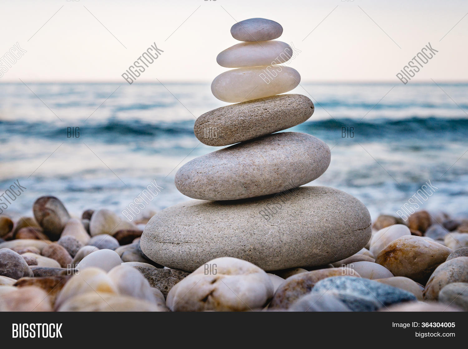 White Oval Pebble One Image & Photo (Free Trial) | Bigstock
