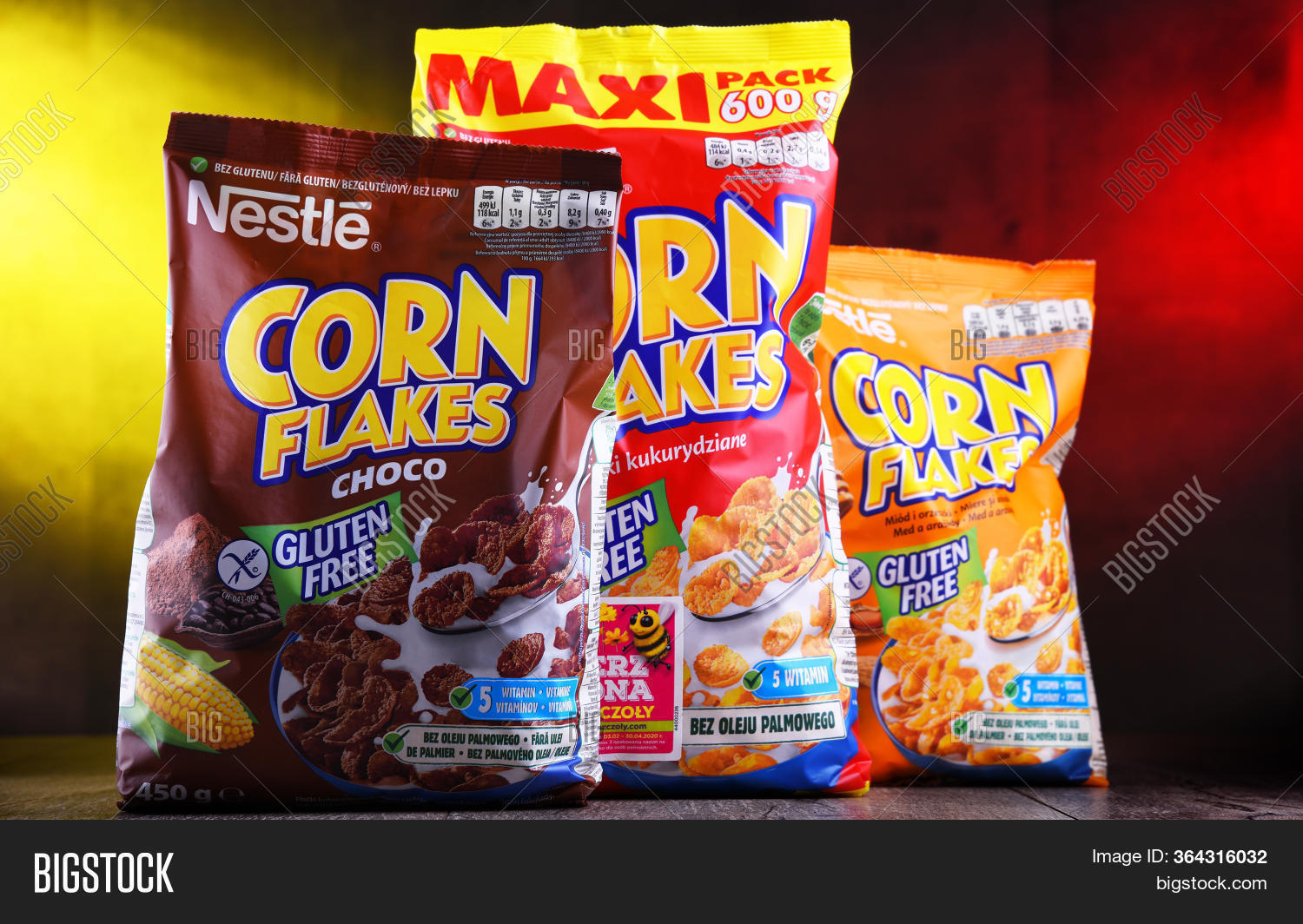 Packages Nestle Corn Image & Photo (Free Trial) | Bigstock