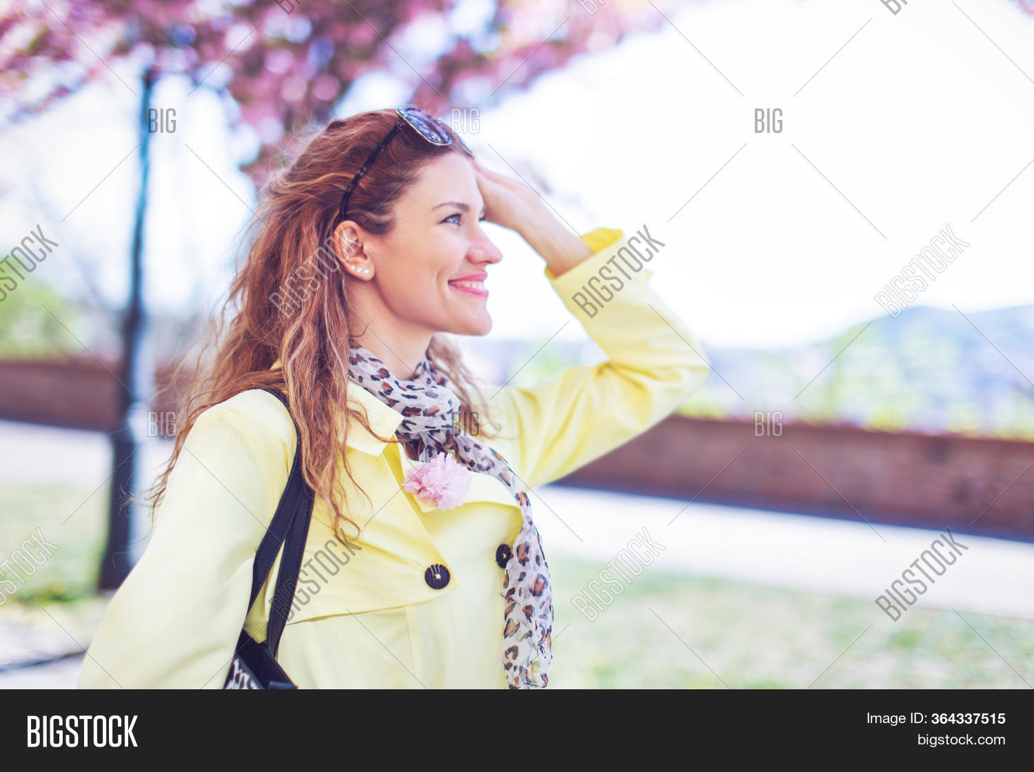 Happy Young Redhead Image And Photo Free Trial Bigstock