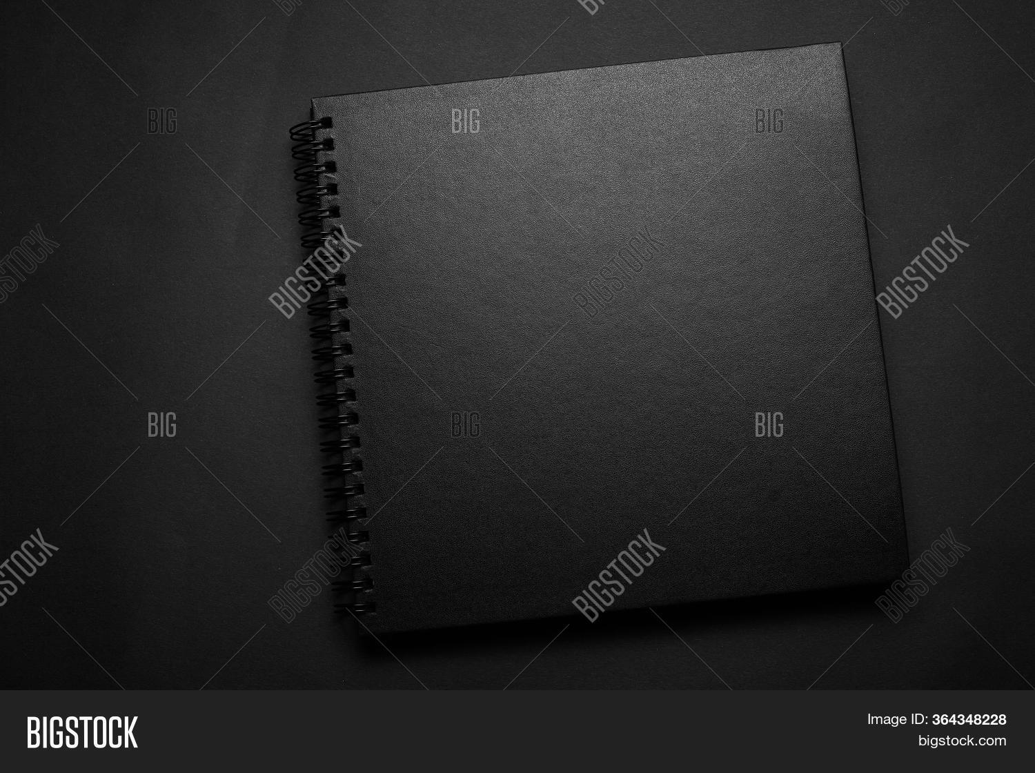 Blank Black Notebook Image & Photo (Free Trial) | Bigstock