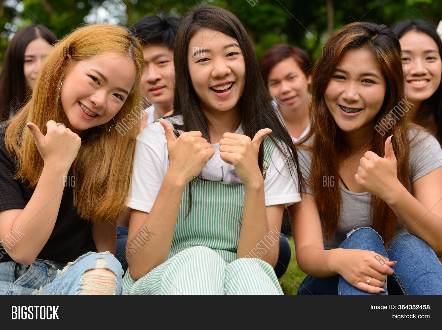 Happy Young Group Image & Photo (Free Trial) | Bigstock