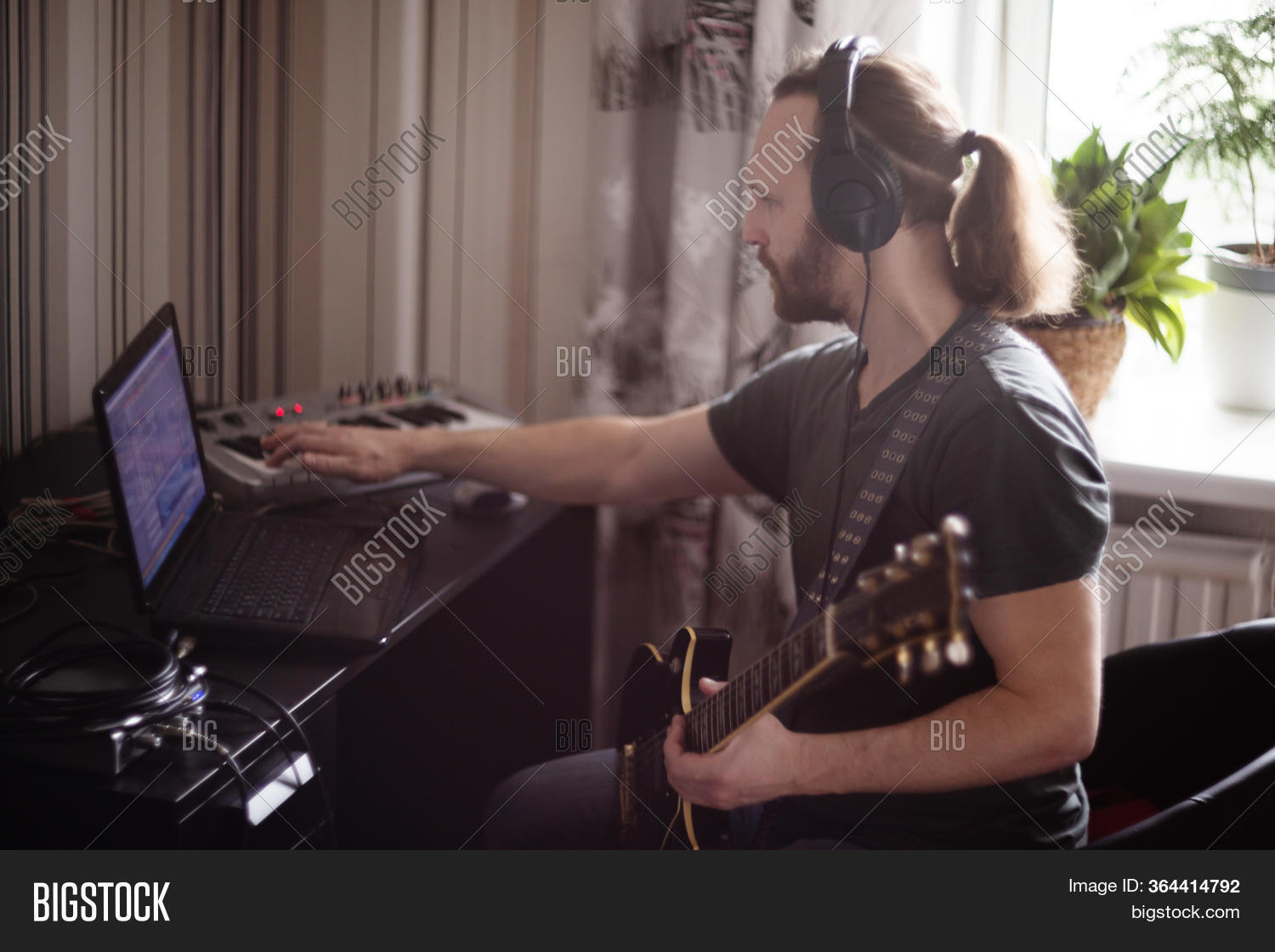 Musician Composing Image & Photo (Free Trial) | Bigstock