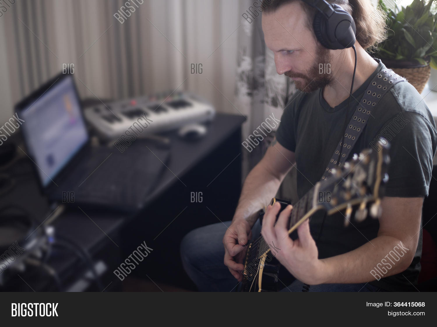 Musician Composing Image & Photo (Free Trial) | Bigstock