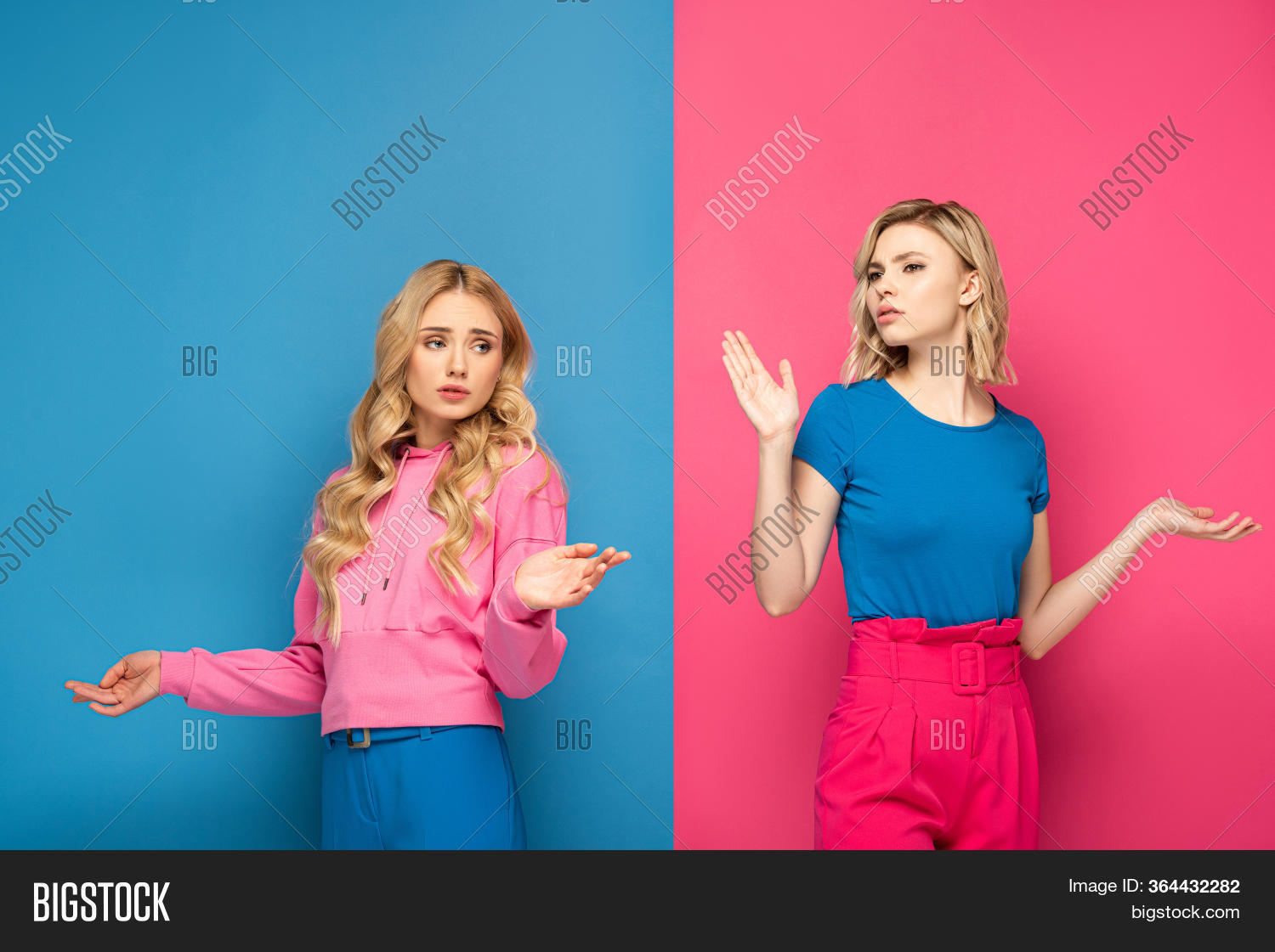 Confused Blonde Girls Image & Photo (Free Trial) | Bigstock
