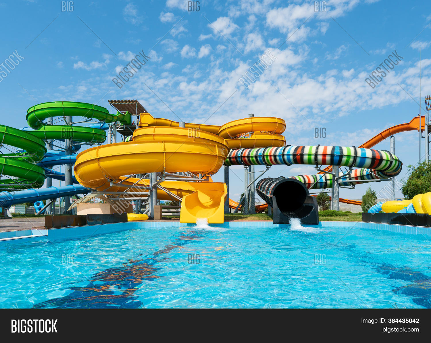 Water Park Colorful Image & Photo (Free Trial) | Bigstock