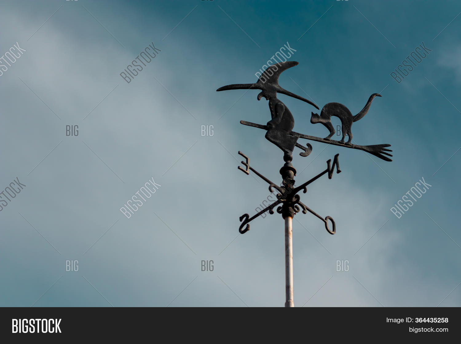 Weather Vane Witch Image & Photo (Free Trial) | Bigstock