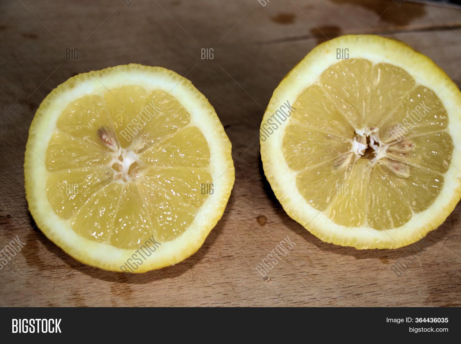 Lemon Half Lemon On Image & Photo (Free Trial) | Bigstock