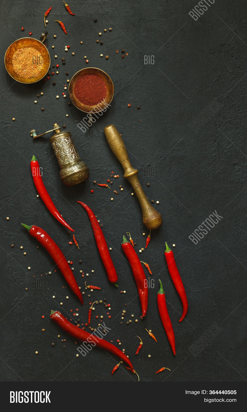 Red Pepper Pods, Dried Image & Photo (Free Trial) | Bigstock