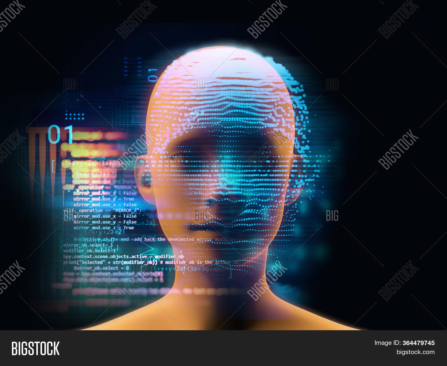 Digital Human Hacker Image & Photo (Free Trial) | Bigstock