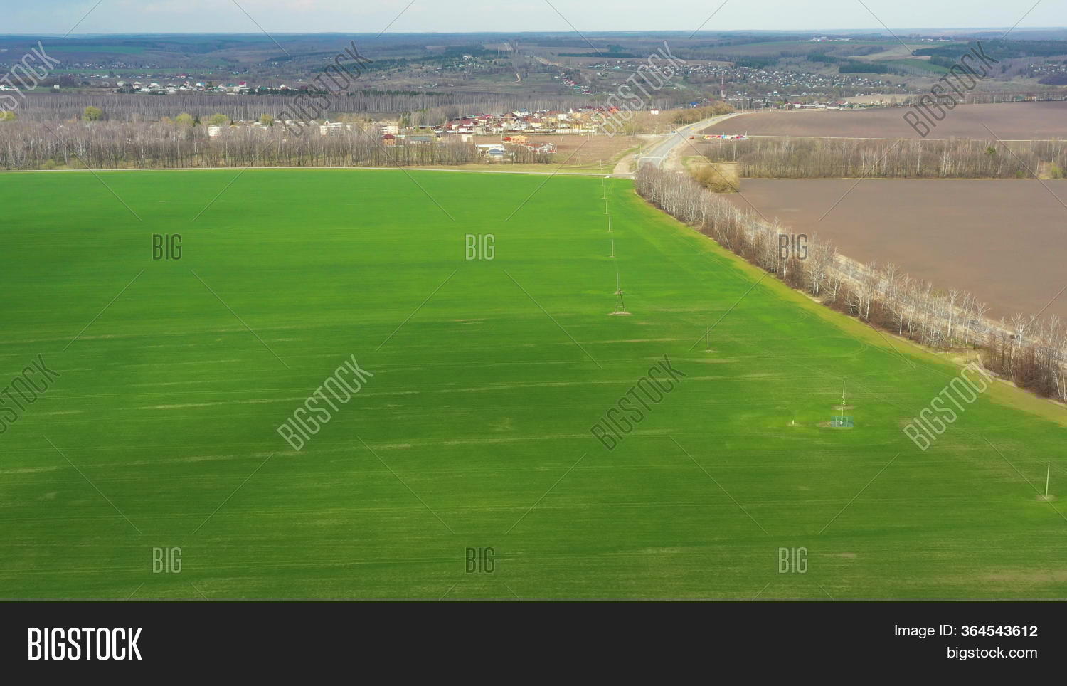 Flight Across Field Image & Photo (Free Trial) | Bigstock