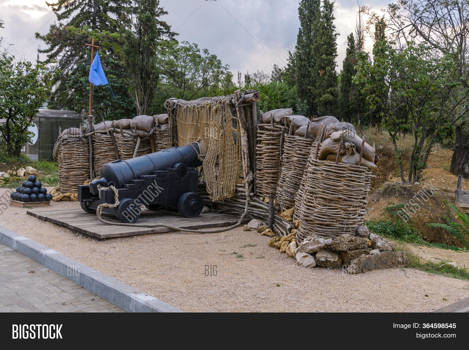 Artillery Positions On Image & Photo (Free Trial) | Bigstock