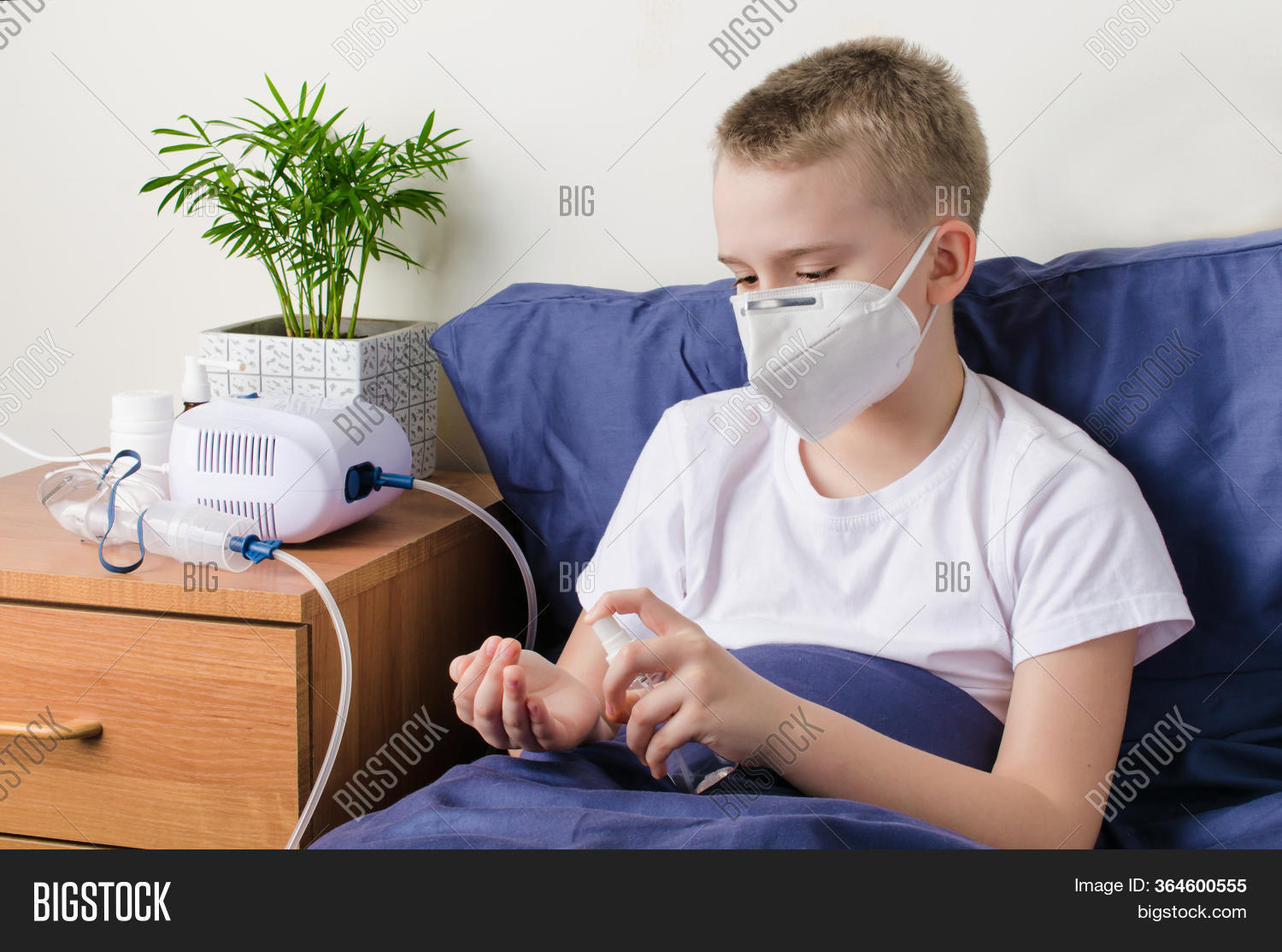 Sick Boy Breathing Image & Photo (Free Trial) | Bigstock