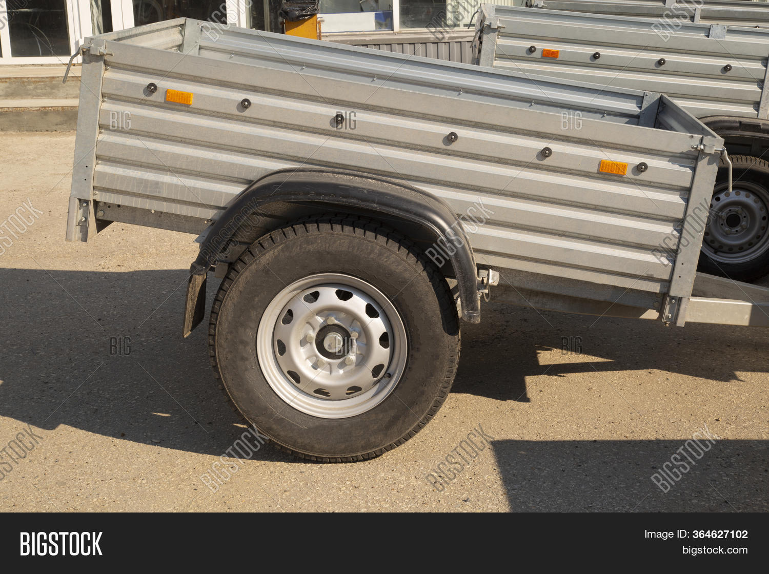 Car Open Trailer. Image & Photo (Free Trial) | Bigstock