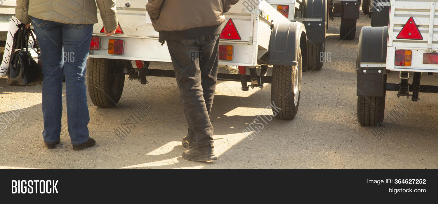 Car Open Trailer. Image & Photo (Free Trial) | Bigstock