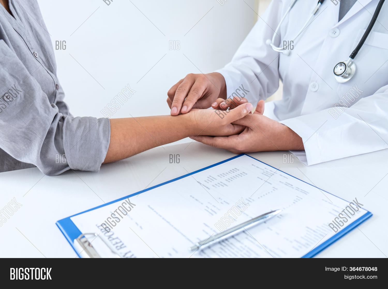 Doctor Checking Image & Photo (Free Trial) | Bigstock