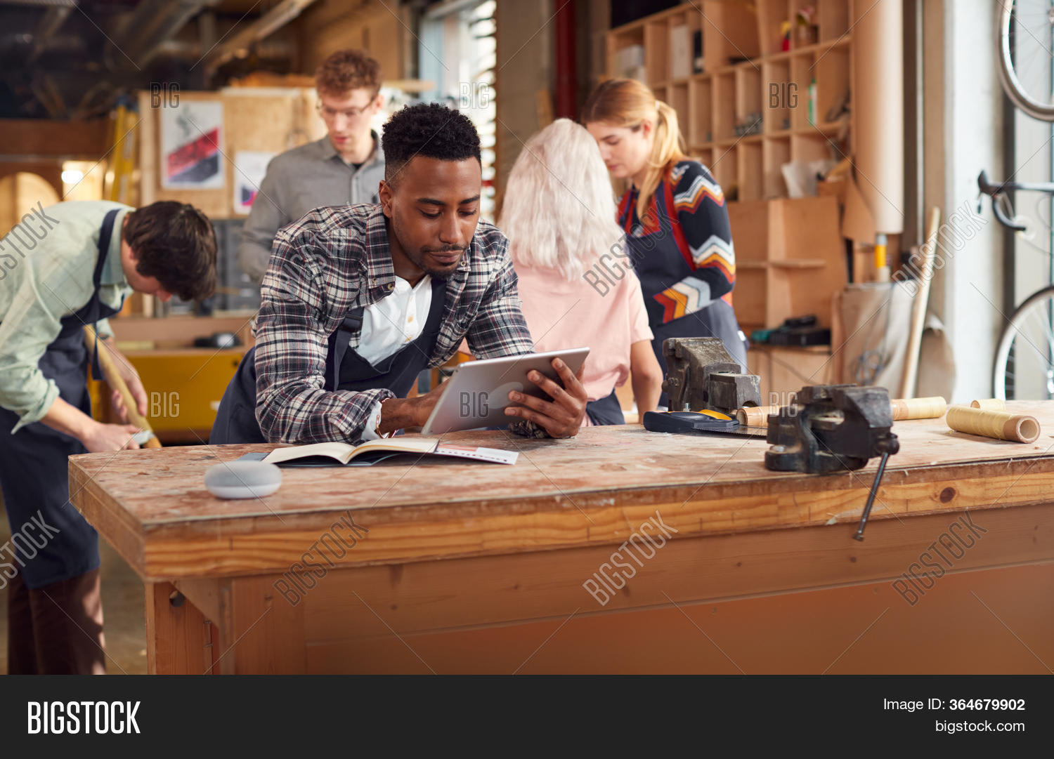 Male Craftsman Image & Photo (Free Trial) | Bigstock