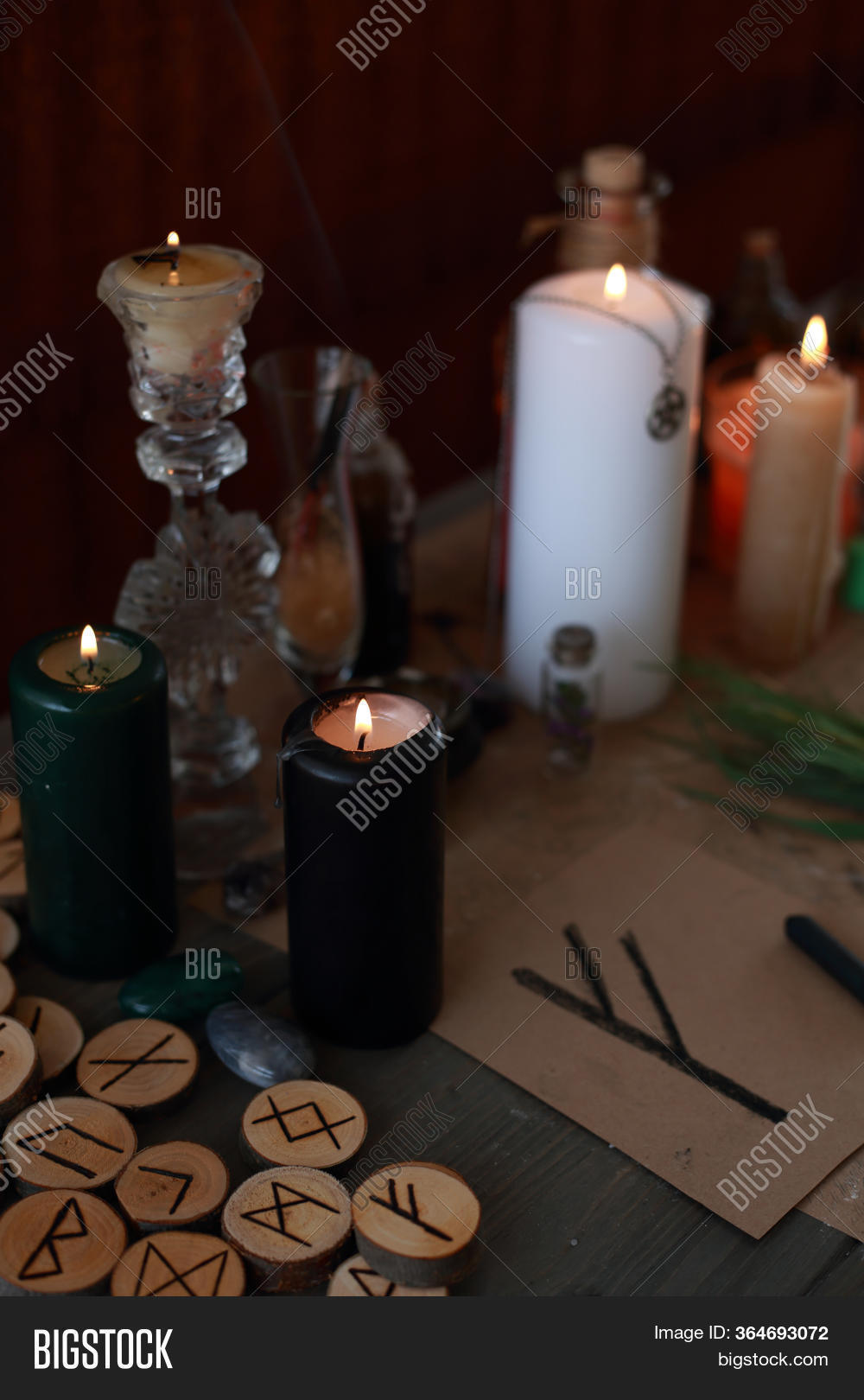 Magic Ritual Runes Image & Photo (Free Trial) | Bigstock