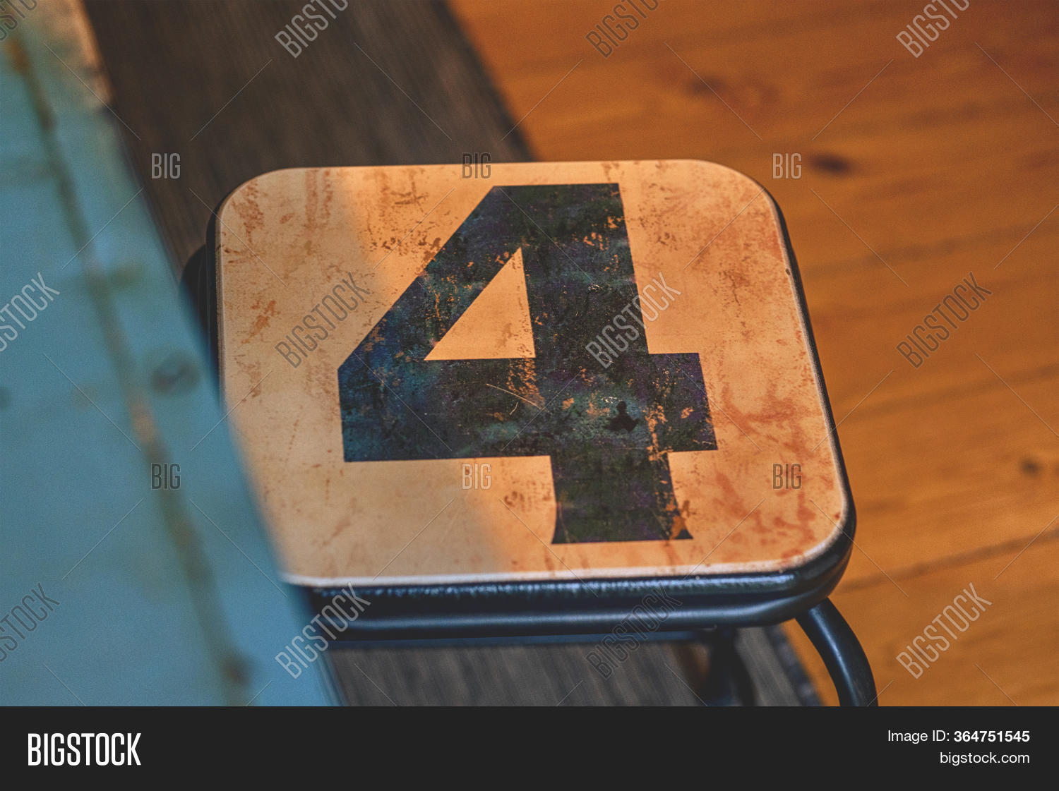 Number 4 On Small Image & Photo (Free Trial) | Bigstock