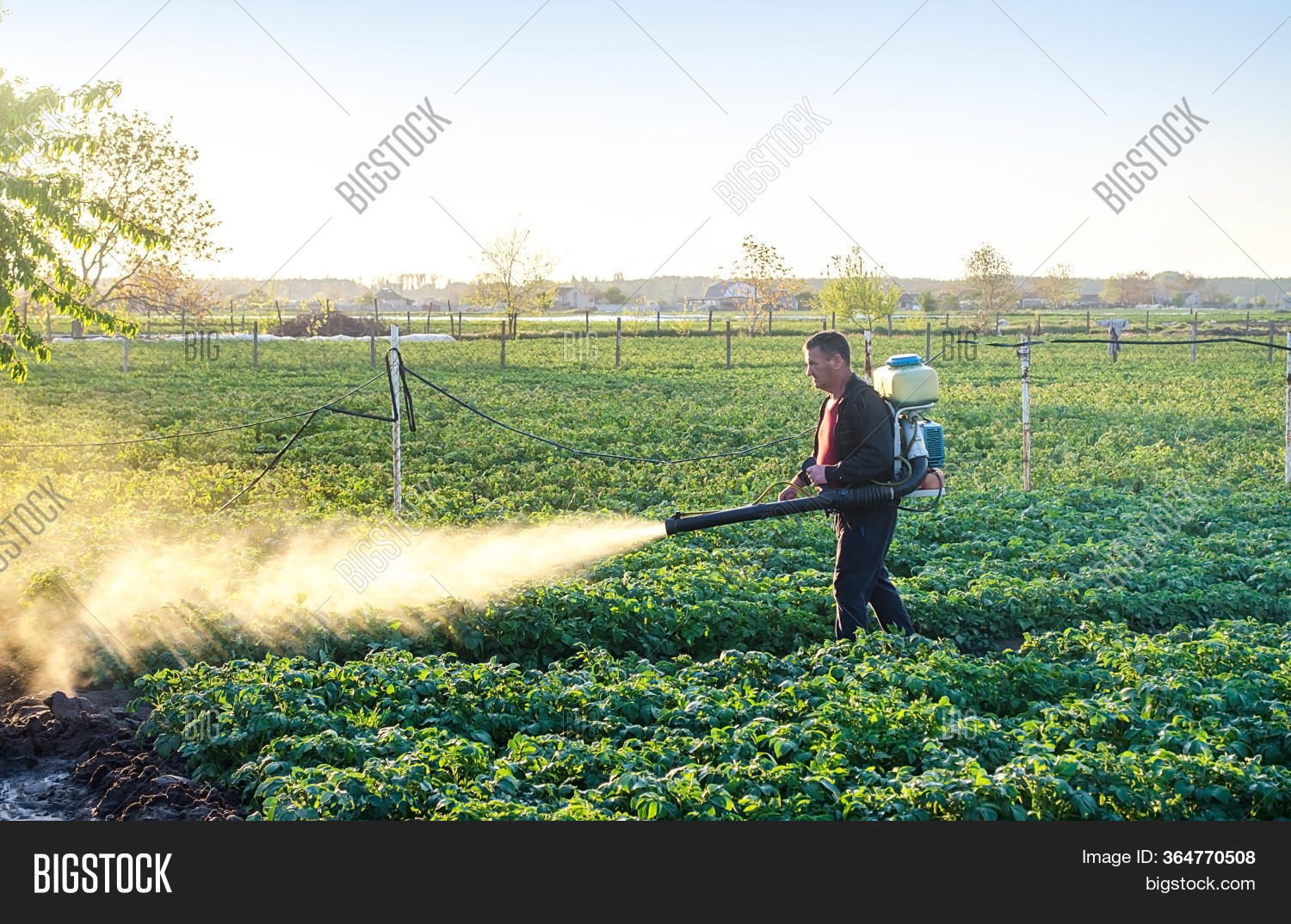 Farmer Sprinkles Image & Photo (Free Trial) | Bigstock